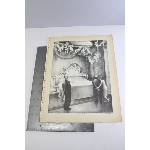 Mabel Dwight | Art | Mabel Dwight Print Museum Guard Vintage 7732 ...